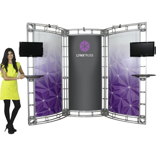 10x10 Lynx Truss Display | GLM Displays