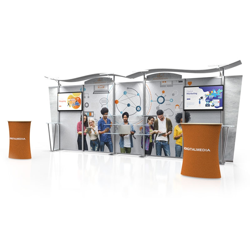 20ft Timberline Monitor Display - Kit 9 - GLM Displays LLC