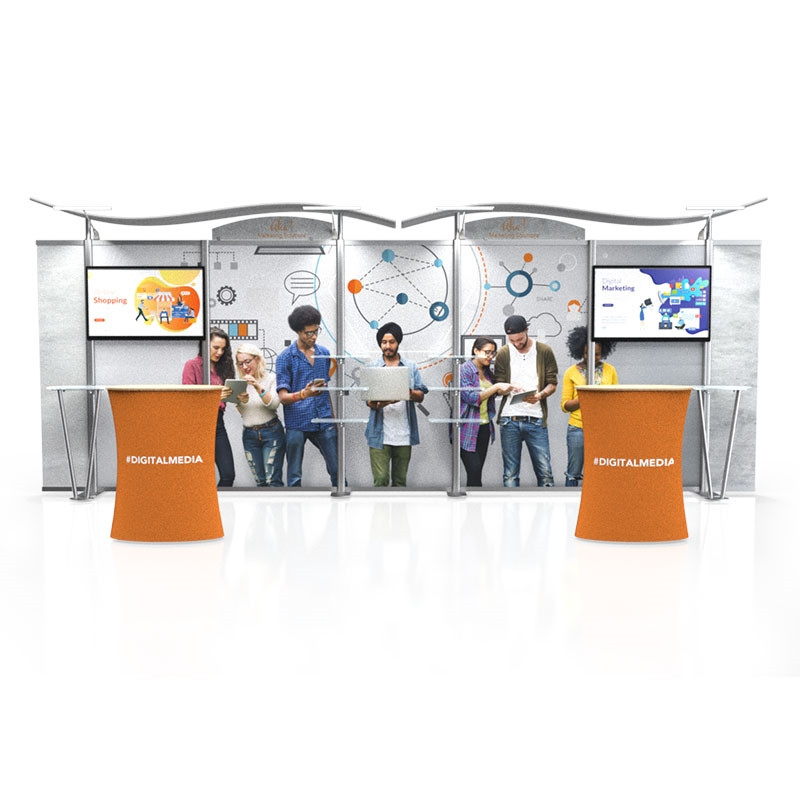 20ft Timberline Monitor Display - Kit 9 - GLM Displays LLC