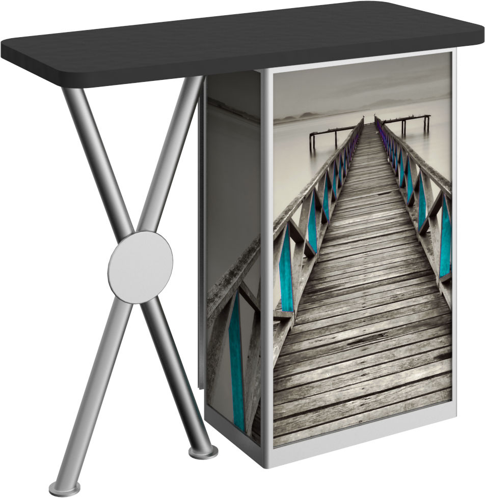 Linear X-Leg Counter | GLM Displays