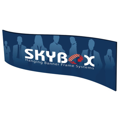 14 x 5 ft. Hanging Banner Wave Single-Sided (Graphic Package) - GLM ...