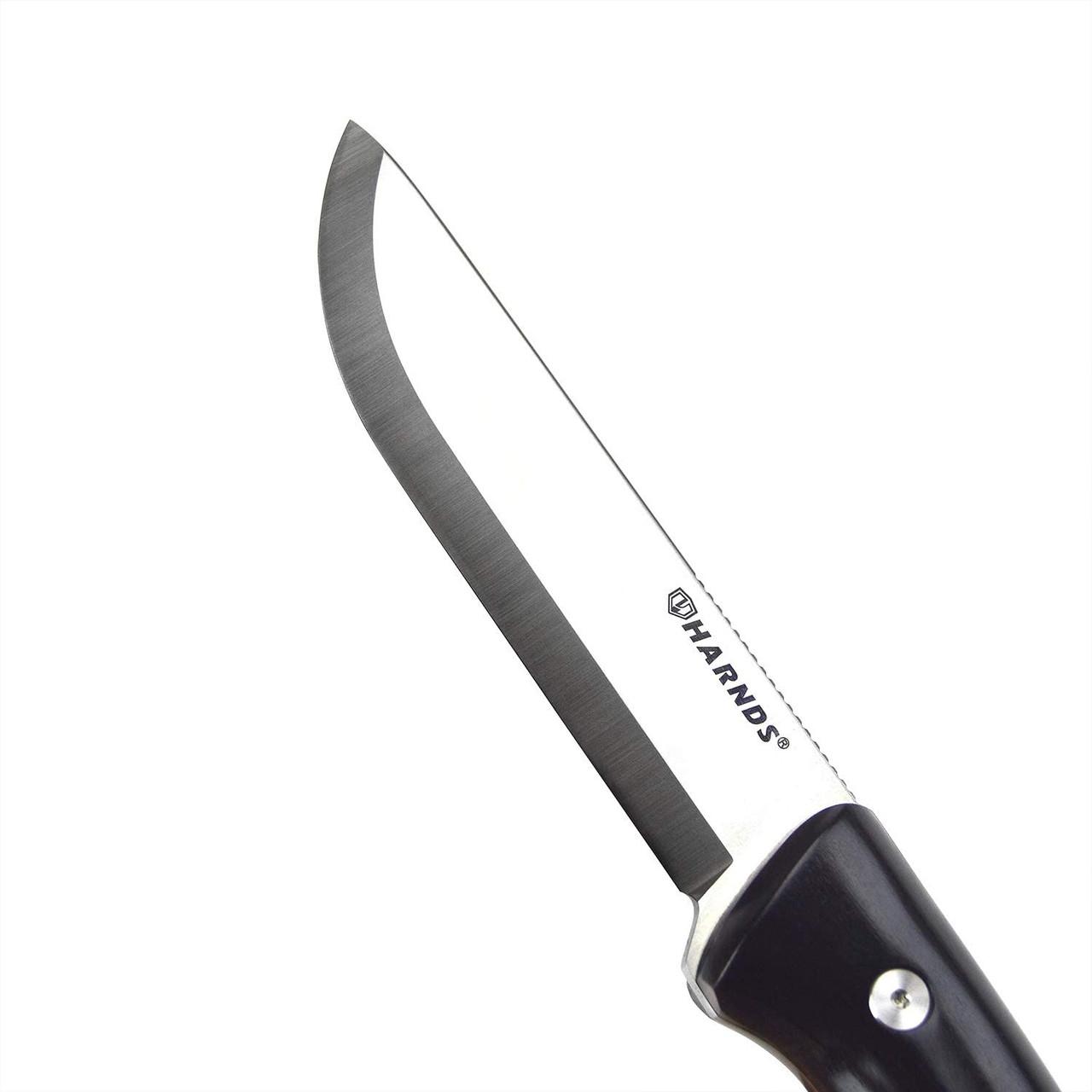 Harnds Forester Fixed Blade Knife Black | White Mountain Knives