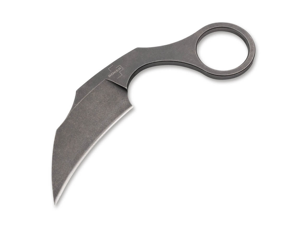 Boker Plus Bad Moon Karambit Fixed Blade Knife Black Handle D2 Plain ...