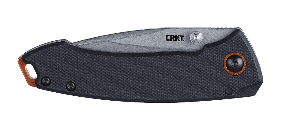 CRKT Tuna Compact Folding Knife Black G10/Stainless Steel Handle ...