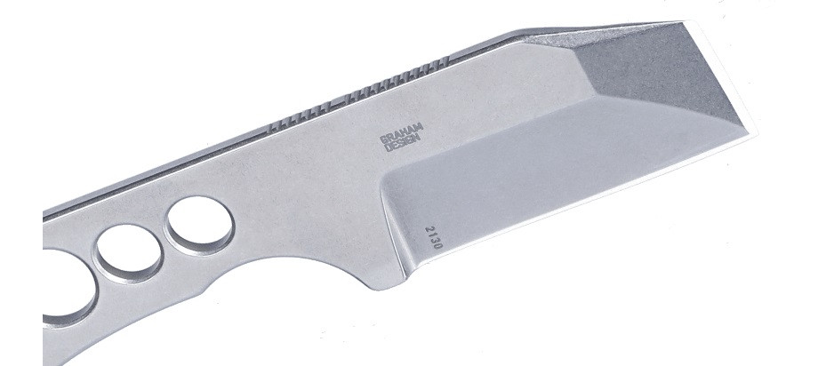 CRKT Razel Chisel Fixed Blade Knife Stainless Steel Handle 8Cr13MoV ...