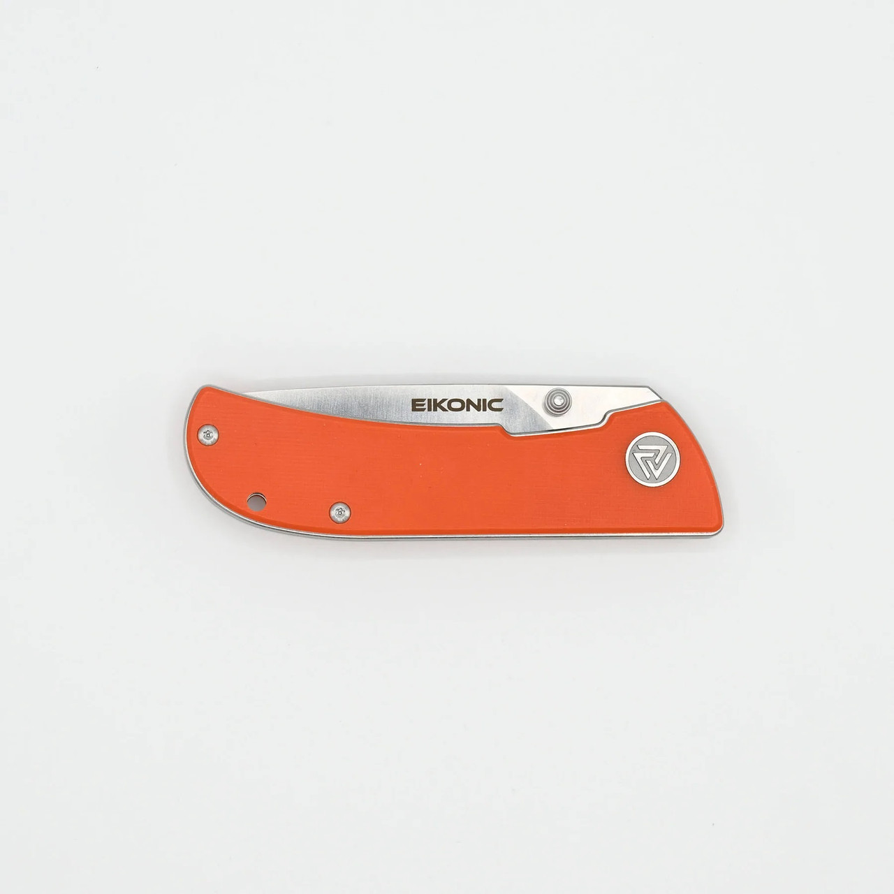 Eikonic Fairwind Folding Knife Safety Orange G10 Handle D2 Plain Edge ...