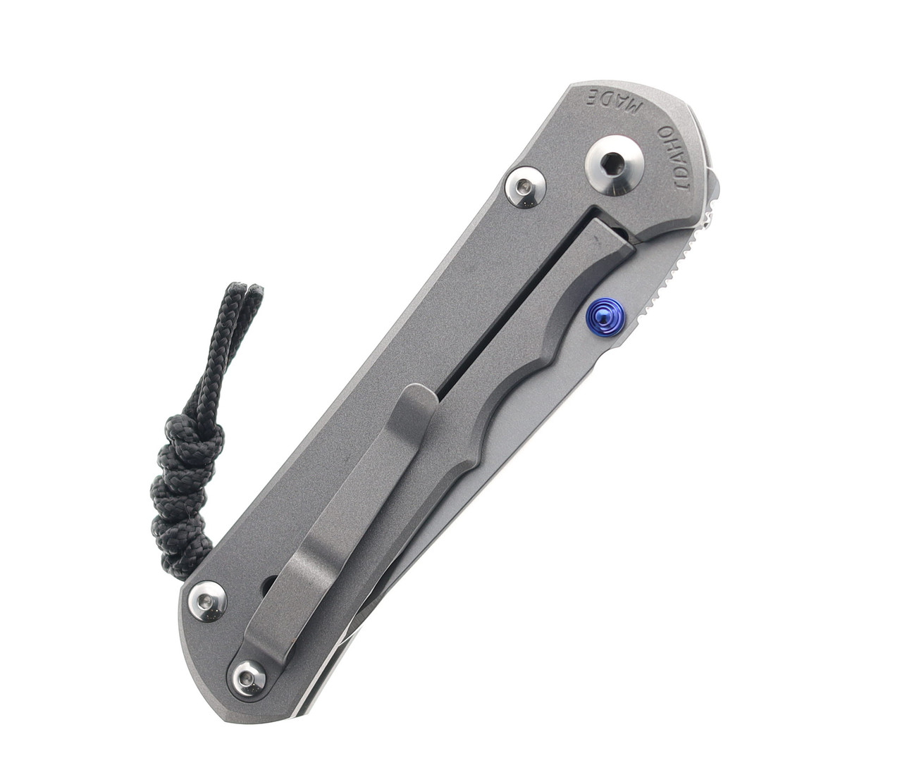 Chris Reeve Large Inkosi Folder Knife Gray Titanium Handle Magnacut ...