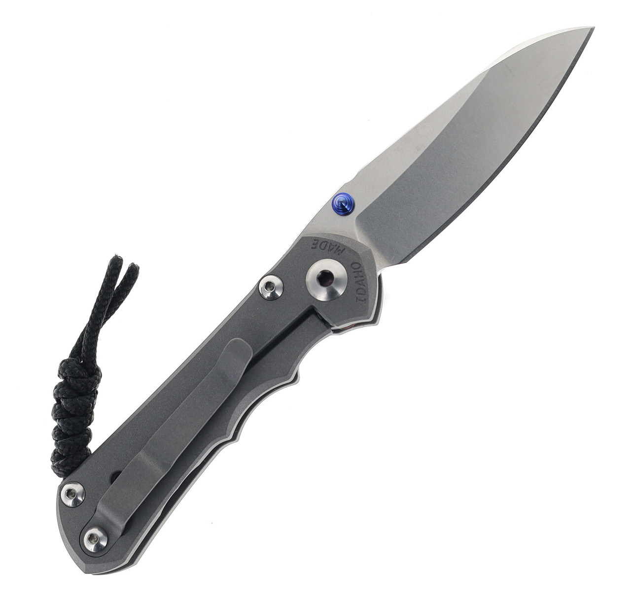 Chris Reeve Small Inkosi Folding Knife Gray Titanium Handle Magnacut ...