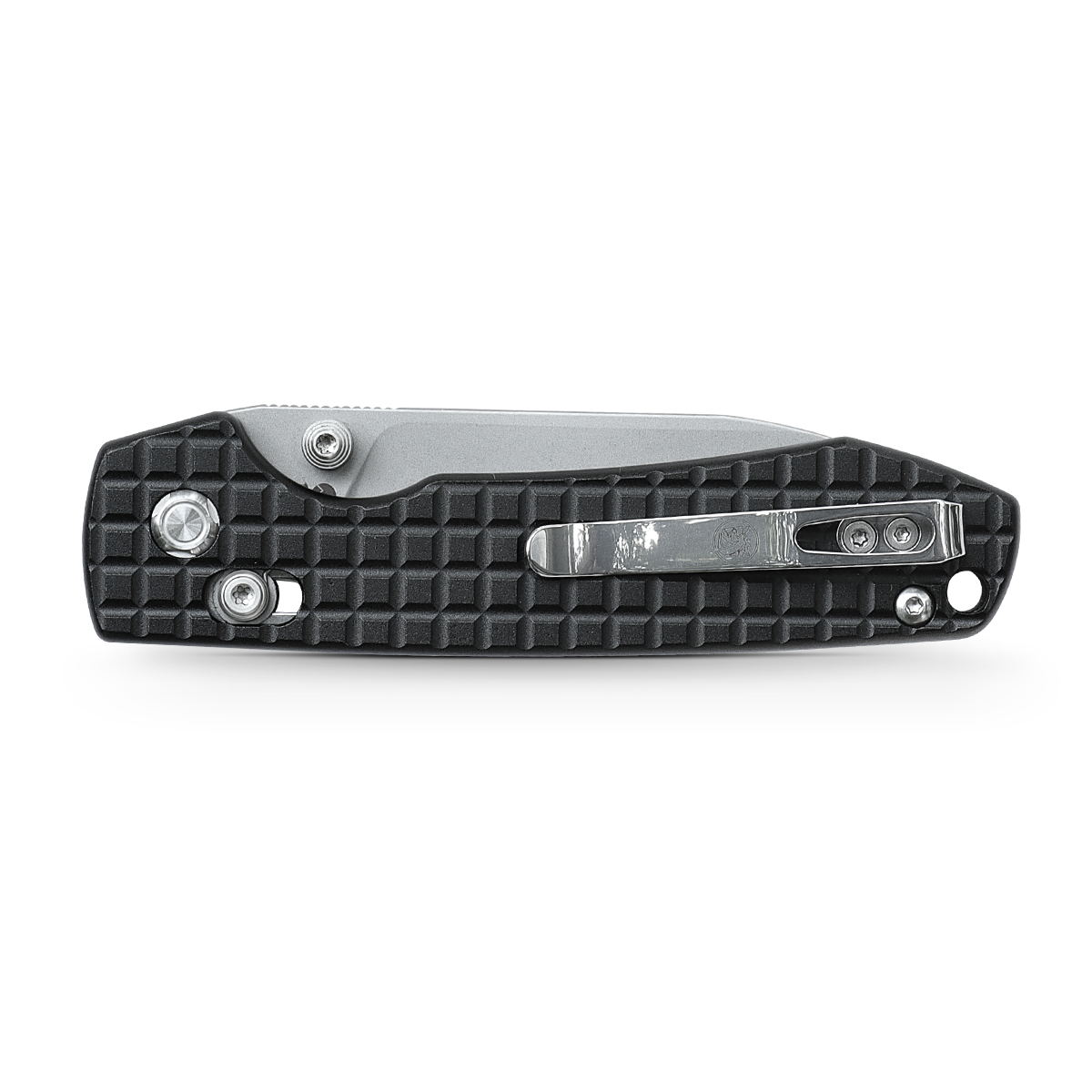 WMK Exclusive Vosteed Racoon Crossbar Lock Folding Knife Blue Aluminum ...