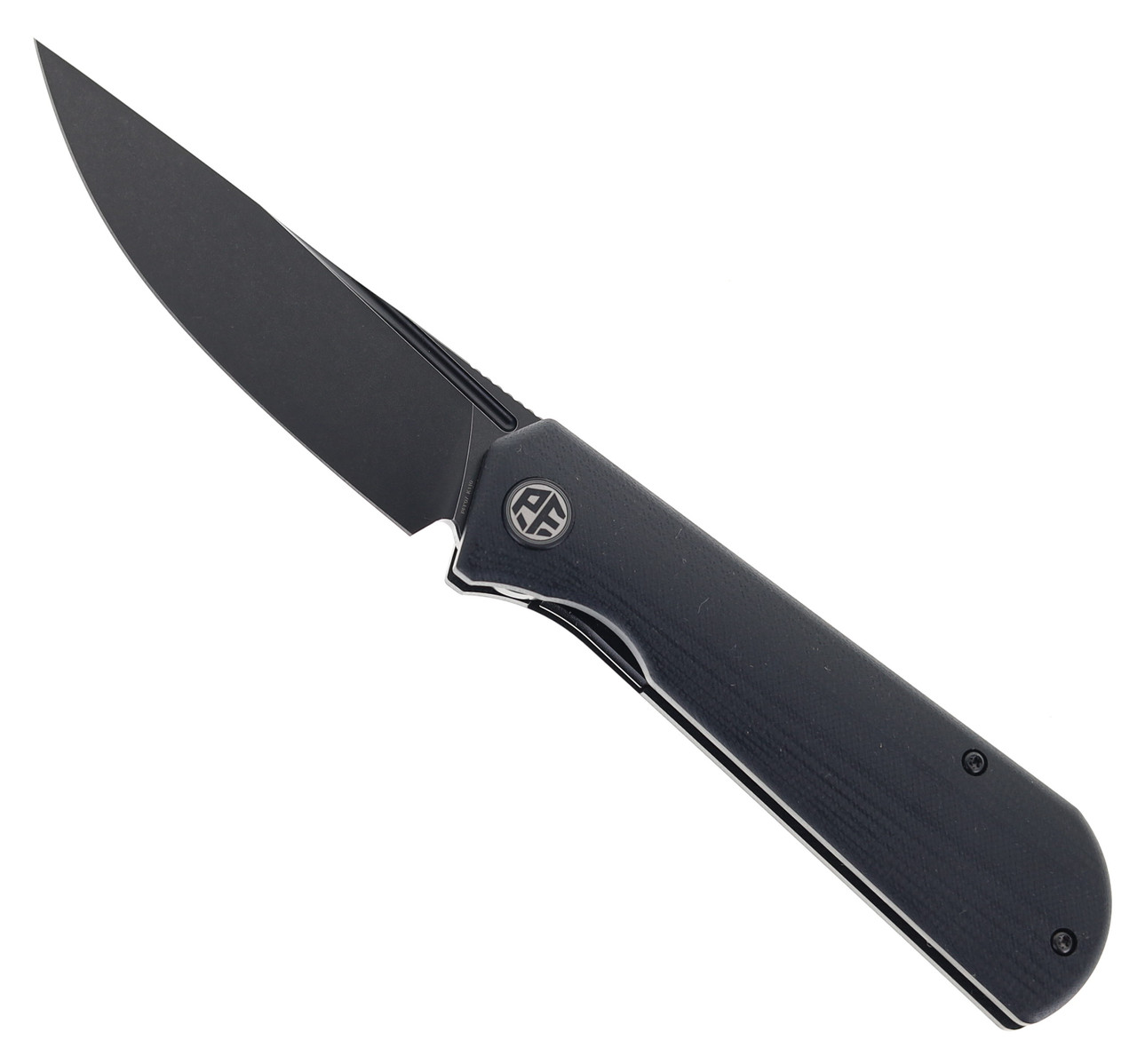 Petrified Fish P07-DDW Folding Knife Gray G10 Handle K110 Plain Edge ...