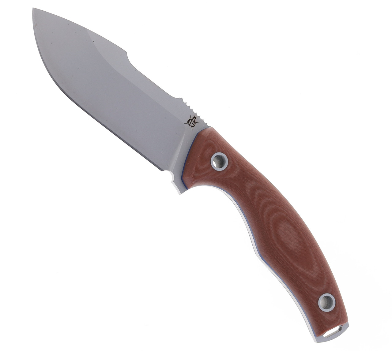 Bastard Knives Sirius Fixed Blade Knife Brown Micarta handle Sleipner ...