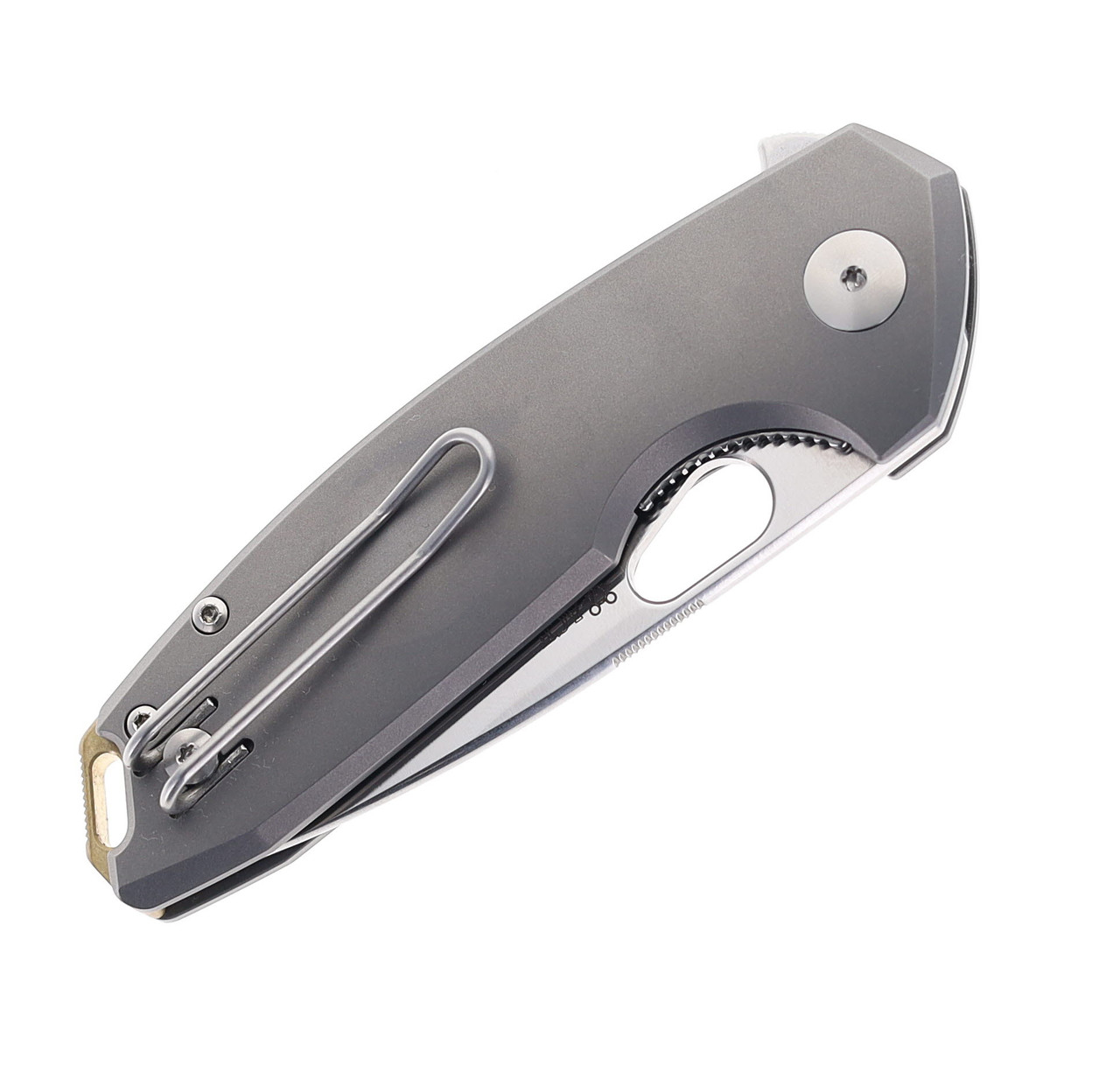 Giant Mouse Knives ACE Tribeca Folding Knife Titanium Handle Magnacut ...