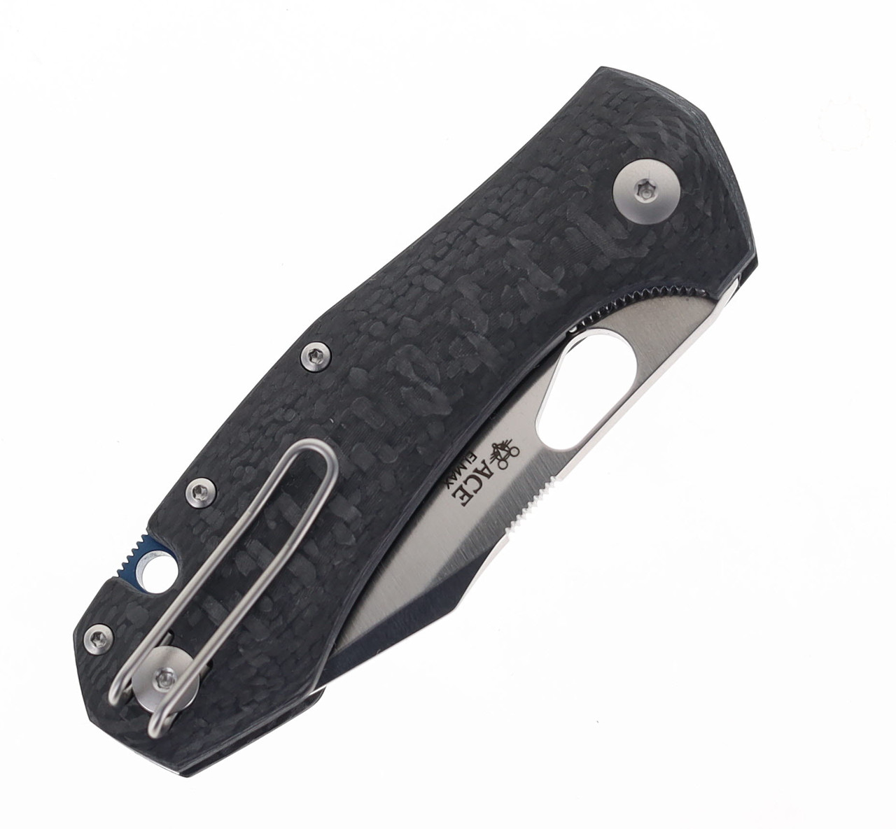 Giant Mouse Knives ACE Atelier (“Mini-Grand”) Folding Knife Black ...