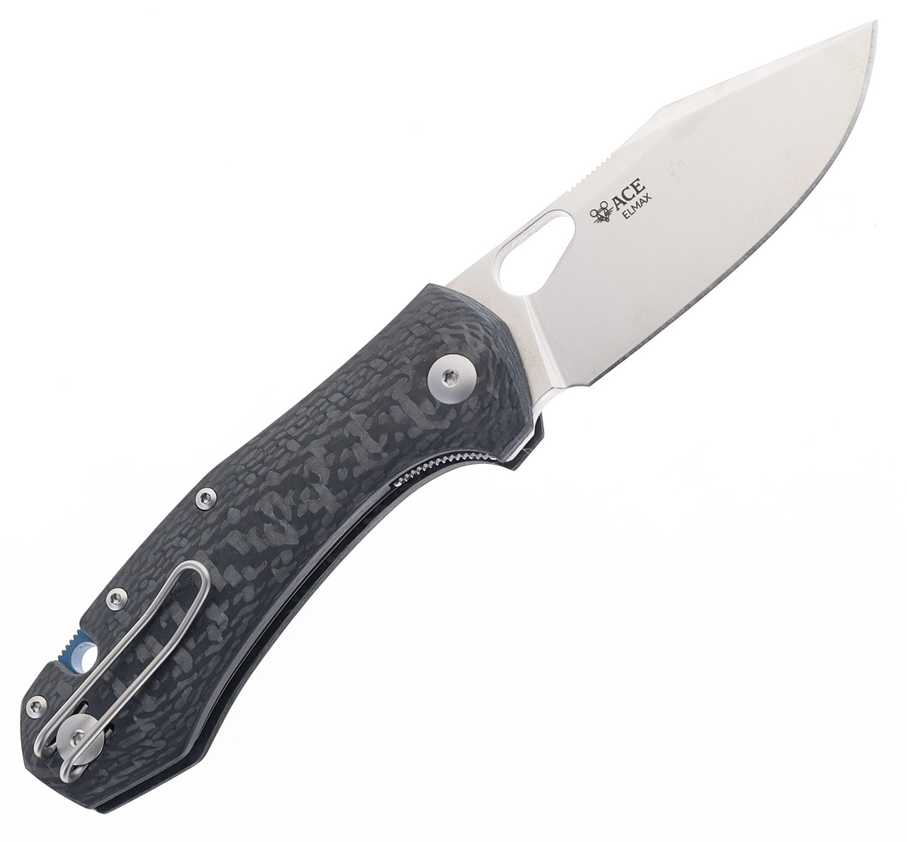 Giant Mouse Knives ACE Atelier (“Mini-Grand”) Folding Knife Black ...