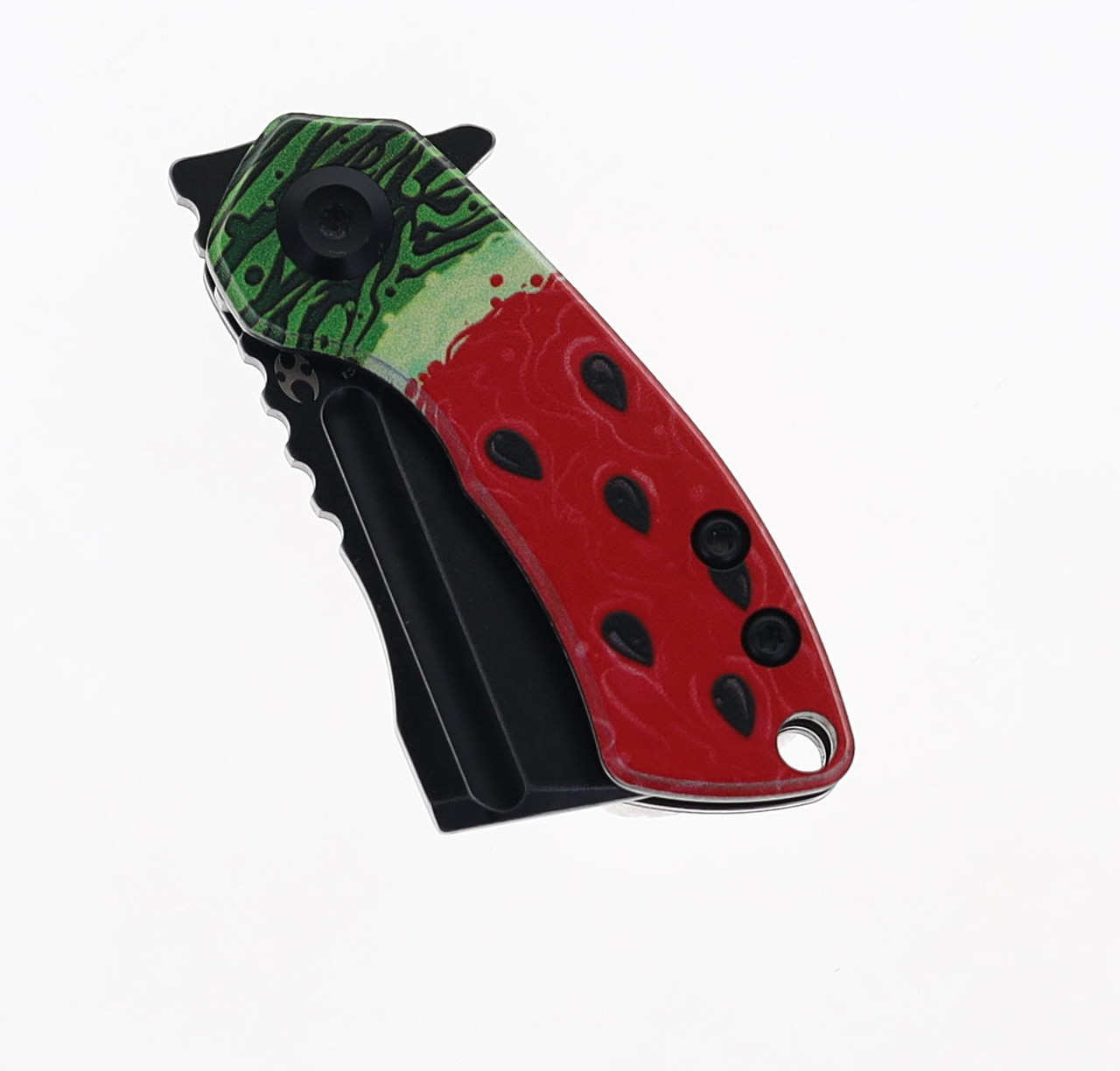 Kansept Mini Korvid Folding Knife Jade G10/Watermelon Handle 154CM ...