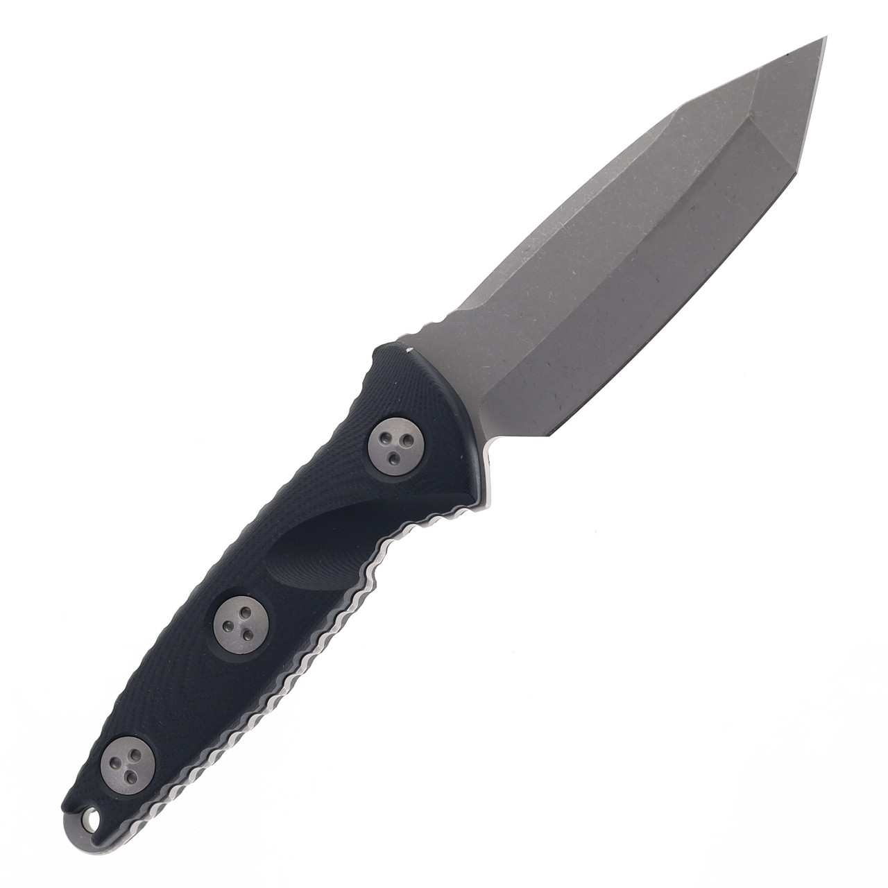 Microtech Socom Alpha Mini Fixed Blade Knife Black G10 Handle M390