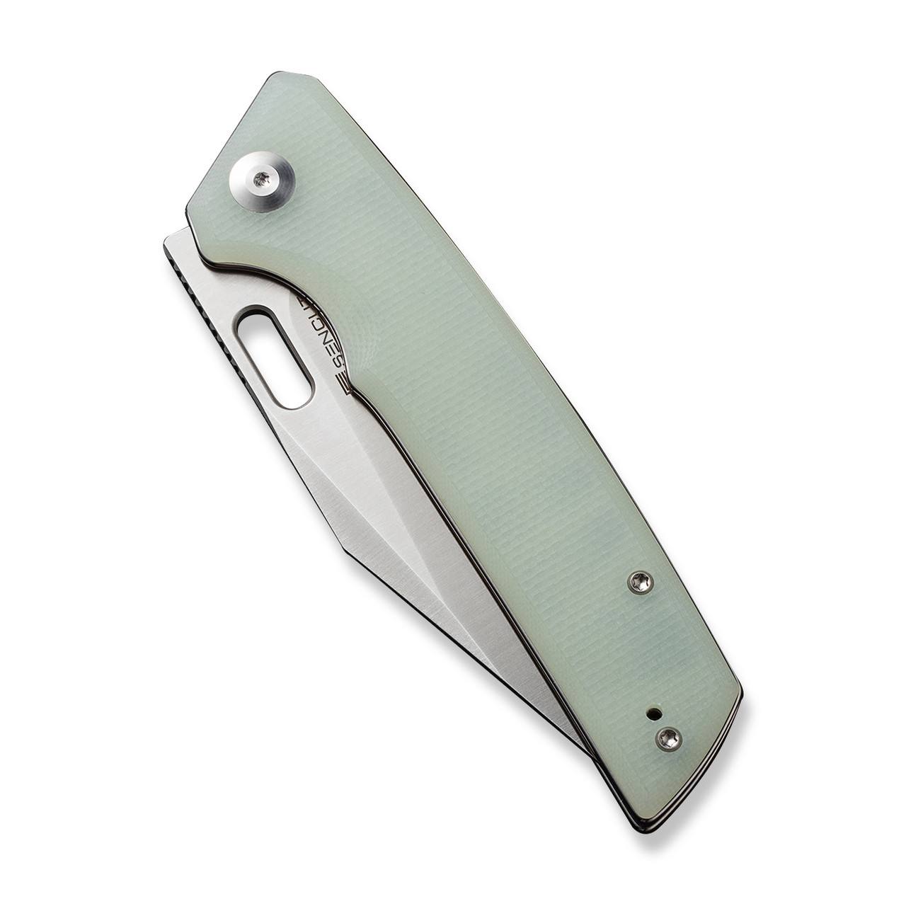 Sencut GlideStrike Folding Knife Coarse Natural G10 Handle 9Cr18MoV ...