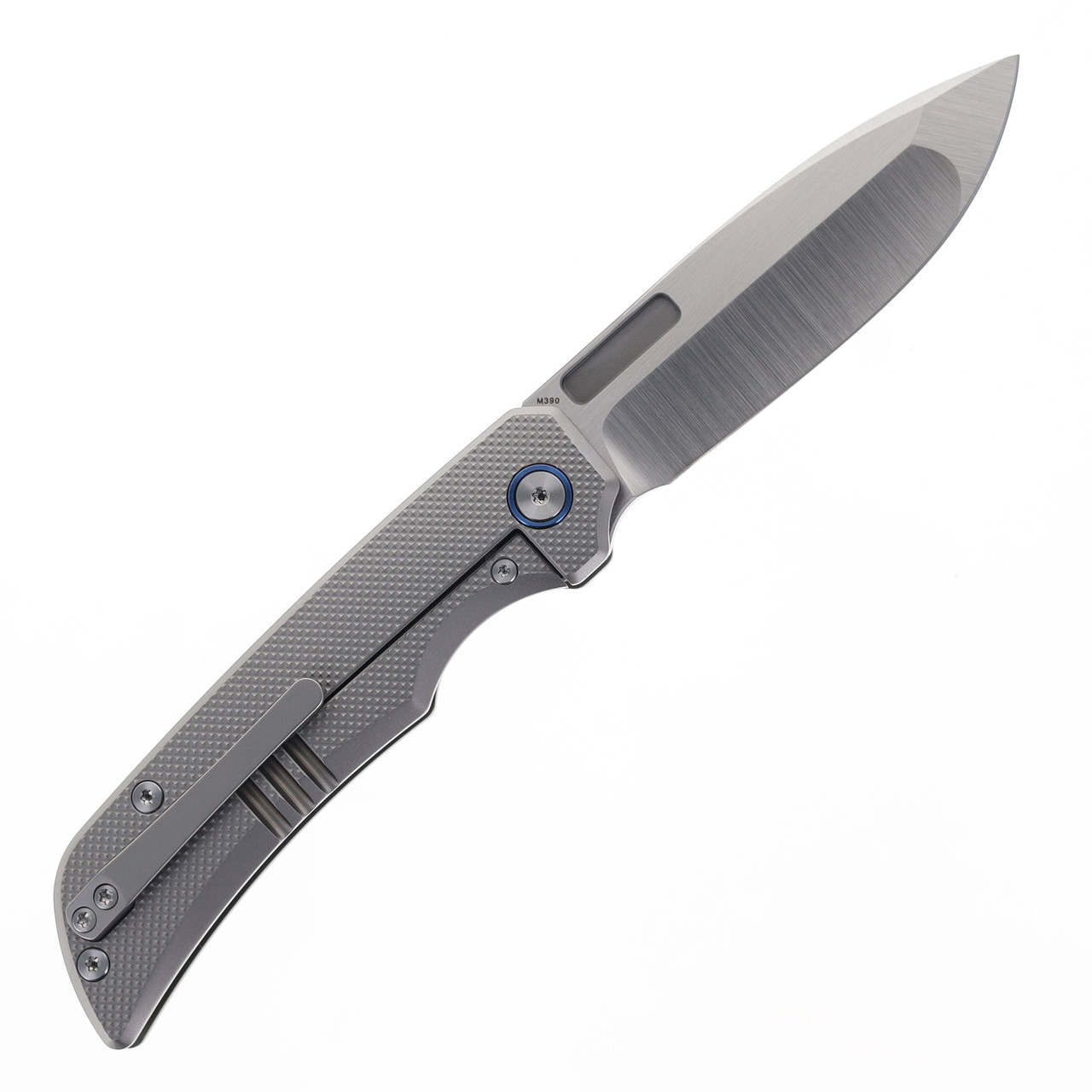 Miguron Knives Mero Pocket Knife Titanium Handle M390 Blade MGR-615GY