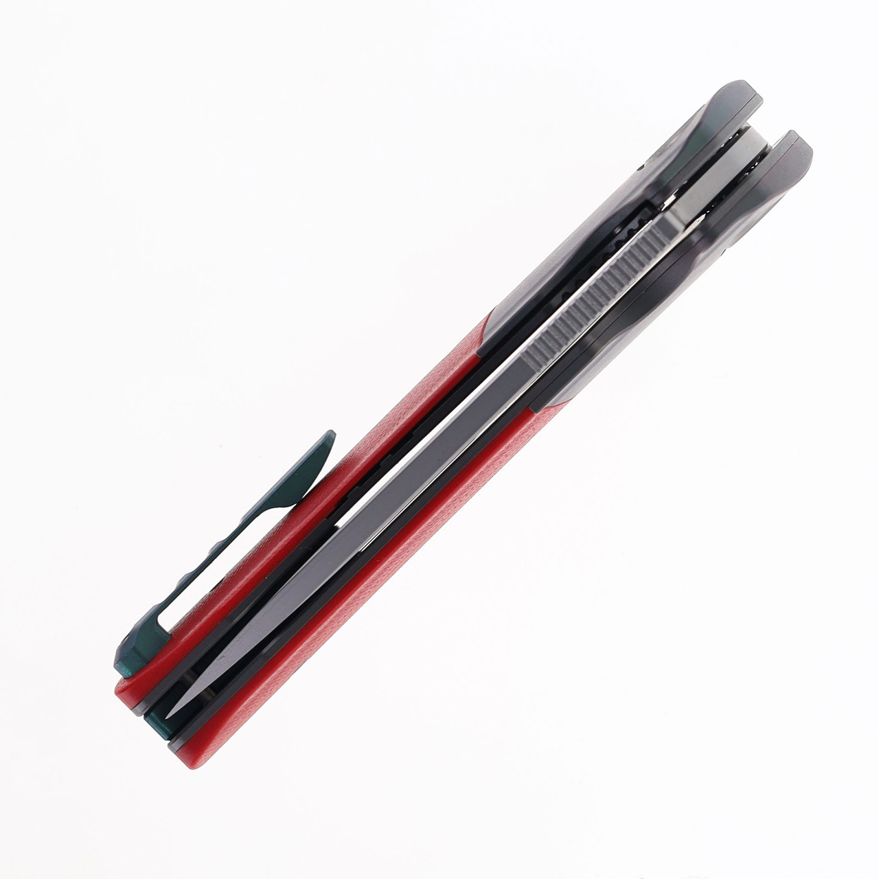 Maxace Mamba Folding Knife Red G10 Handle SLD-Magic Plain Edge M16F