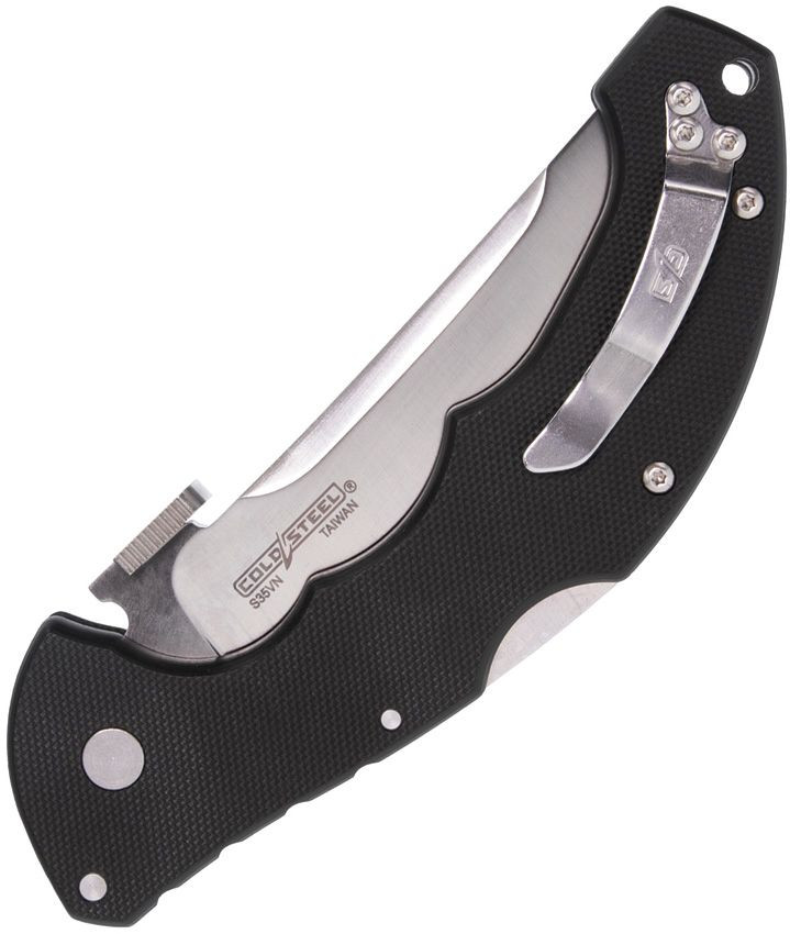 Cold Steel Talwar Lockback Folding Knife Black G10 Handle S35VN Plain ...