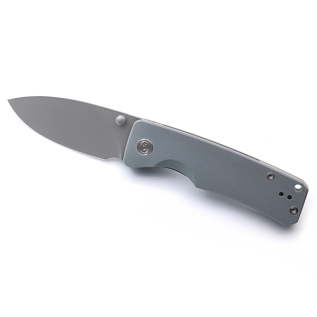 Miguron Pelora Folding Knife Grey G10 Handle 14C28N Dark Grey PVD ...