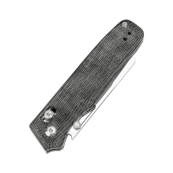 Kizer Task Pocket Knife 154CM Blade Clutch Lock Micarta Handle V3641C1