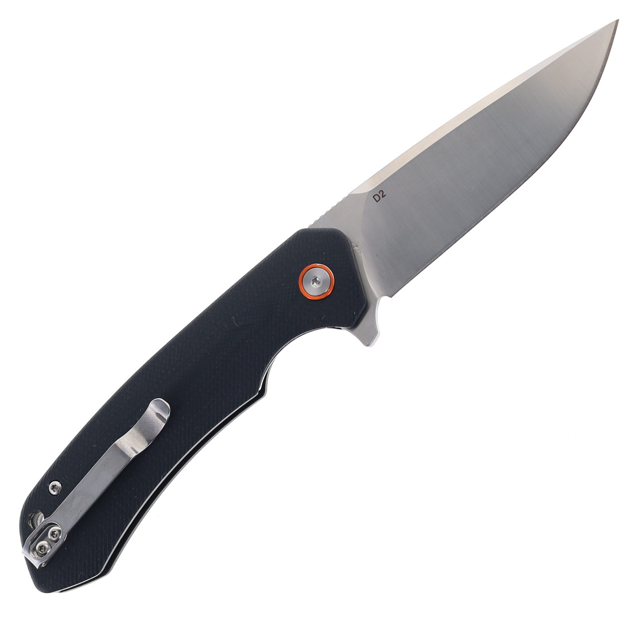 Free Tiger Folding Knife D2 Black G10 Handle | White Mountain Knives
