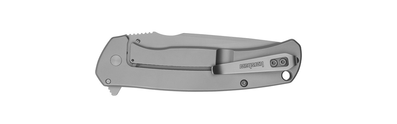 Kershaw Scour Folding Knife Silver Stainless Steel Handle 8Cr13MoV ...