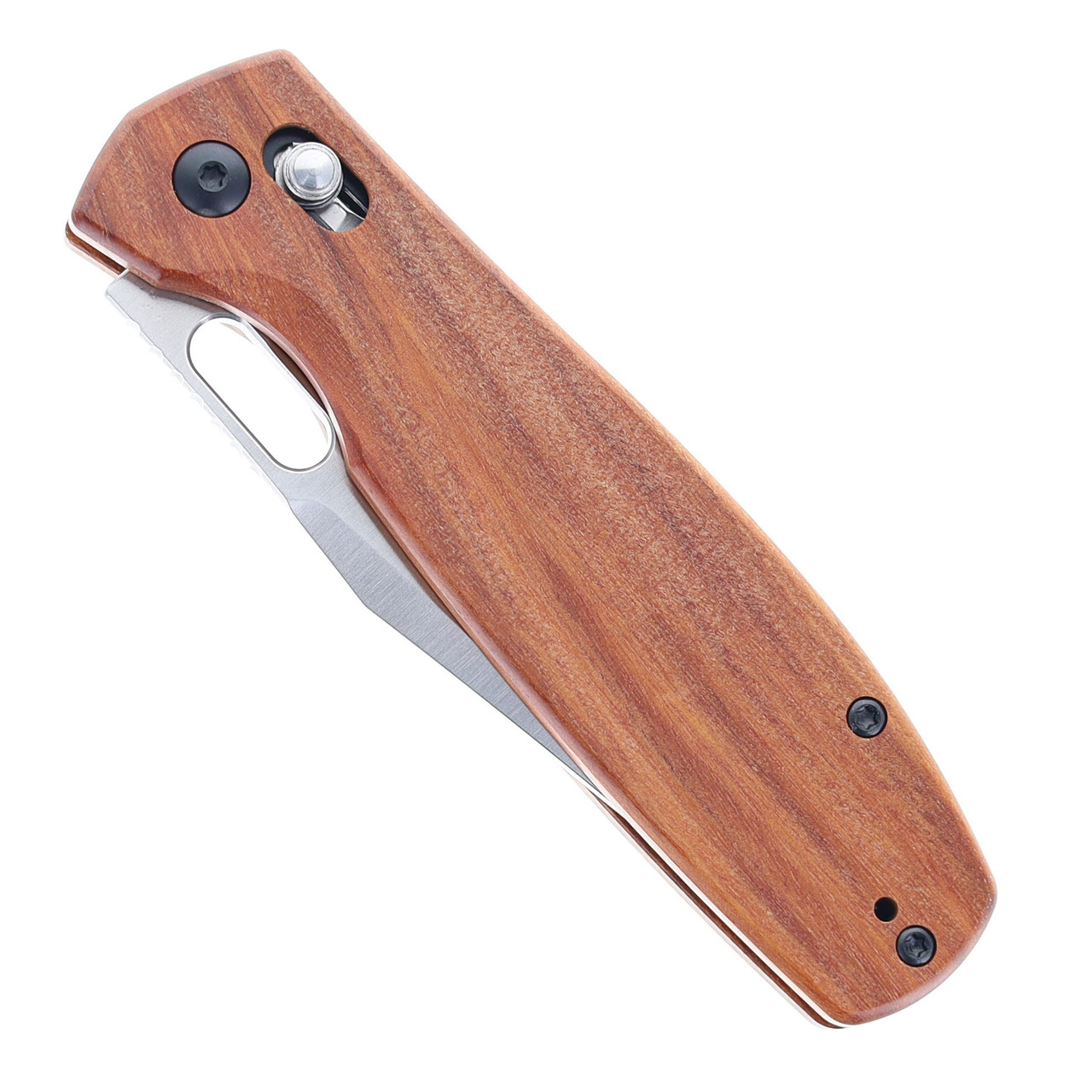 Artisan Cutlery Folding Knife Wood Handle AR-RPM9 Plain Edge Satin ...