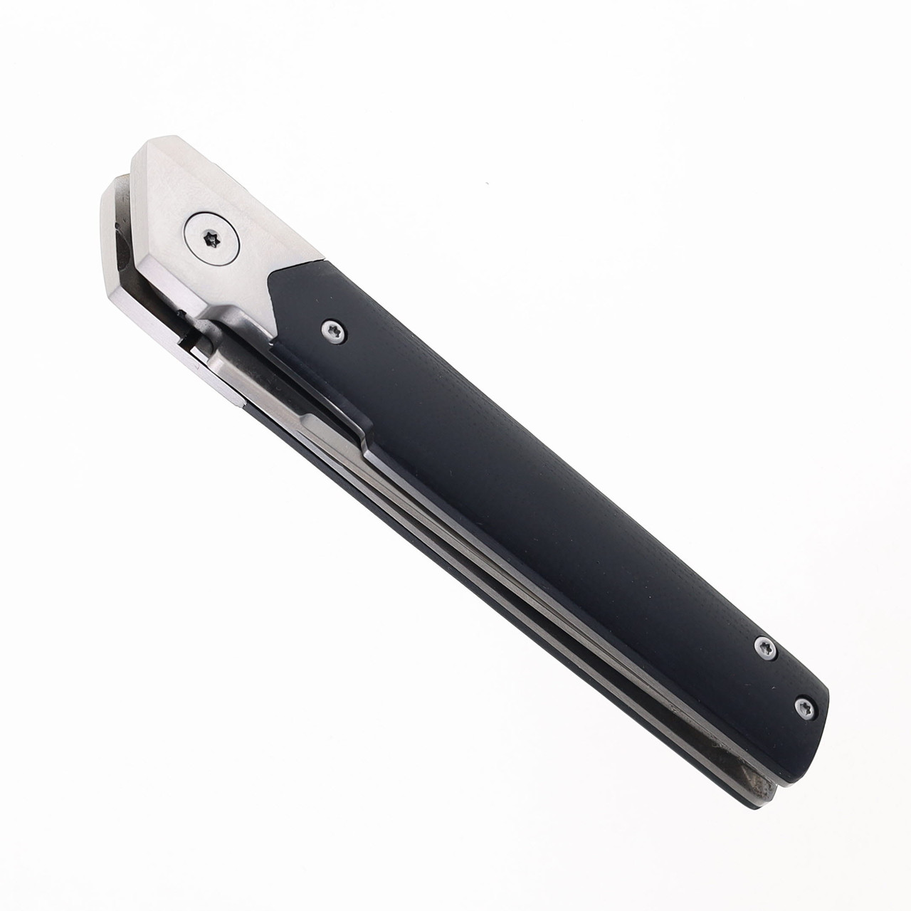 FREE TIGER FOLDING KNIFE BLACK G10 HANDLE D2 TANTO PLAIN EDGE 922-BK
