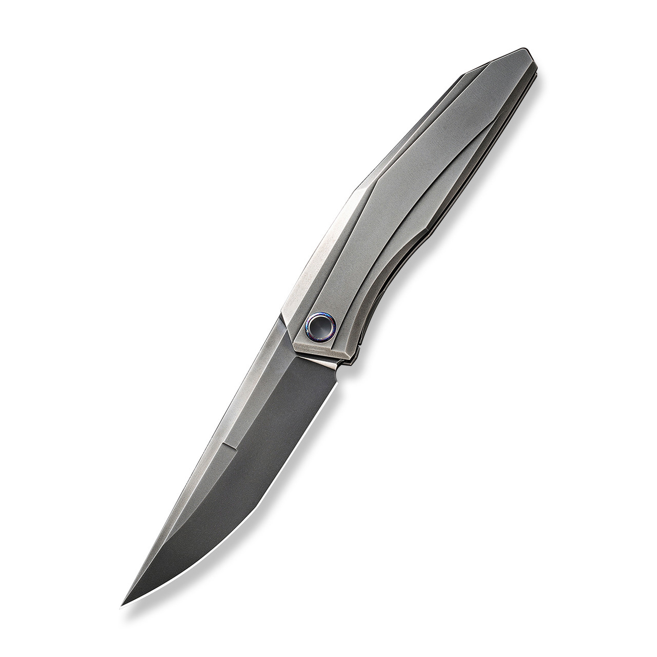 (Pre-Order Ships 6/6) WE Cybernetic Folding Knife Polished Gray ...