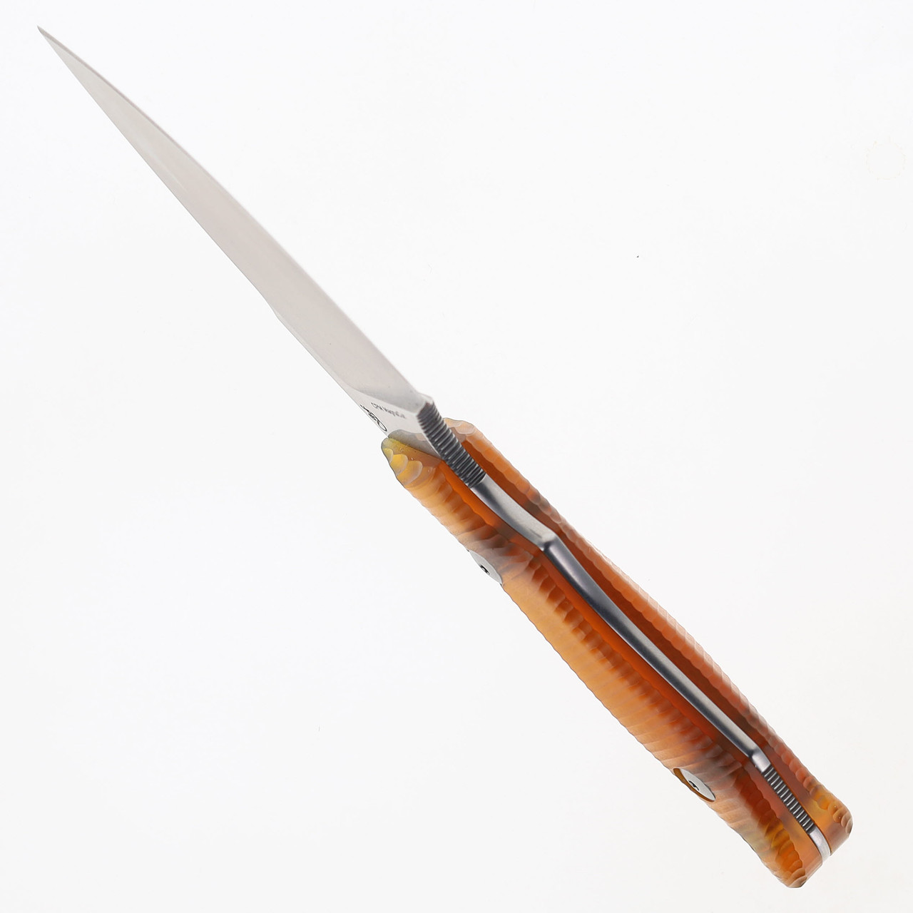 Viper Manico Fixed Blade Knife Yellow Ultem Handle MagnaCut Plain Black ...
