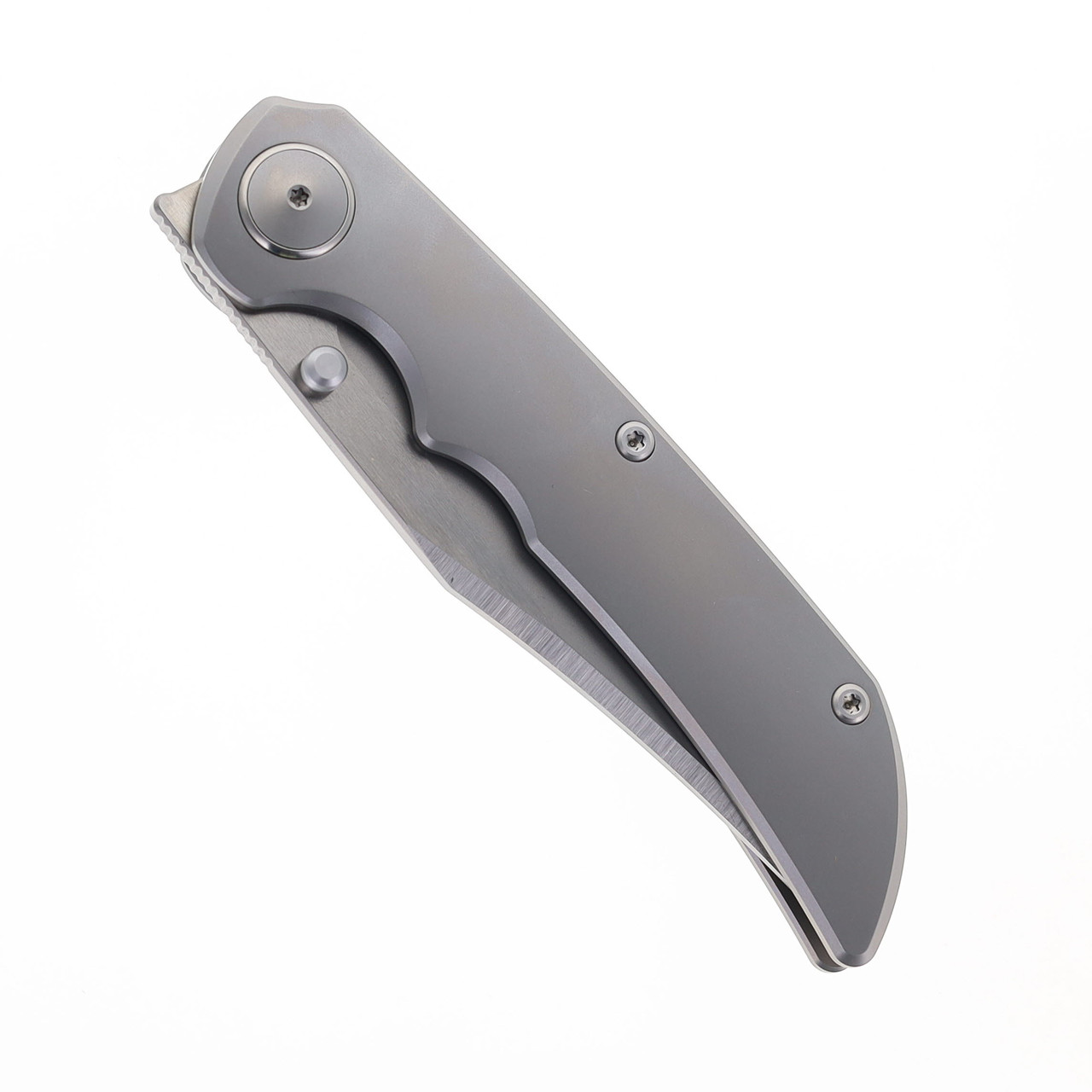 Maxace Knives Kingsnake Pocket Knife Titanium Handle M390 Blade Steel M24A