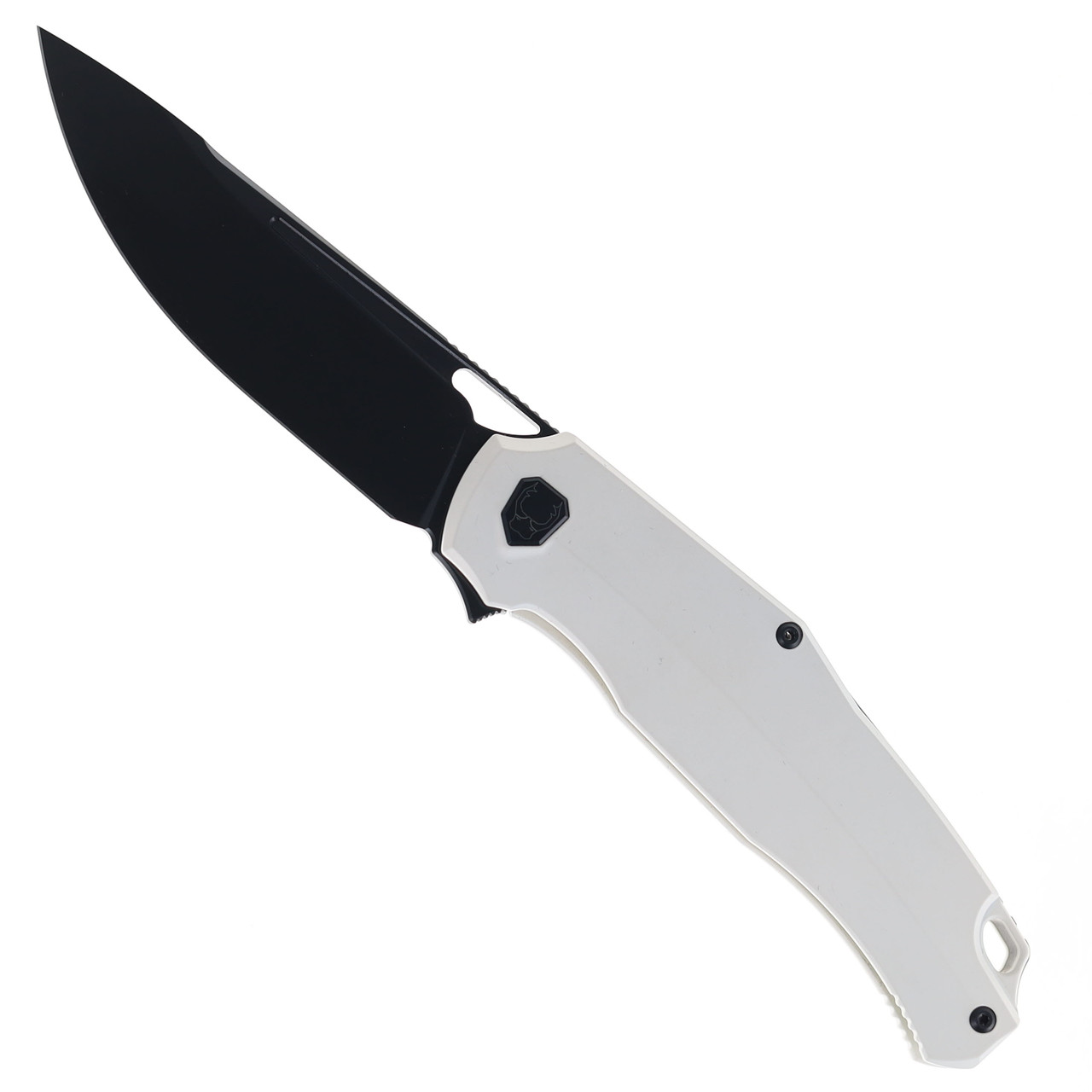 Vanguard Knives Atomic Folding Knife Stormtrooper White Titanium Handle ...