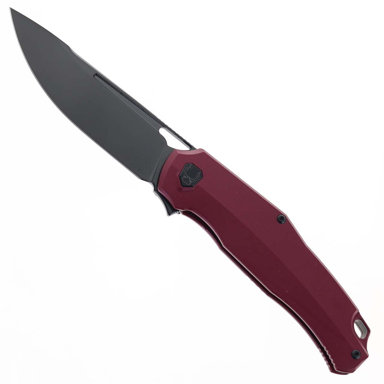 Vanguard Knives Atomic Folding Knife Magic Purple Titanium Handle M390 ...