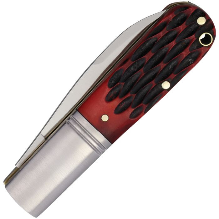 Rough Ryder Original Barlow Red Jigged Bon RRR017RB - White Mountain Knives