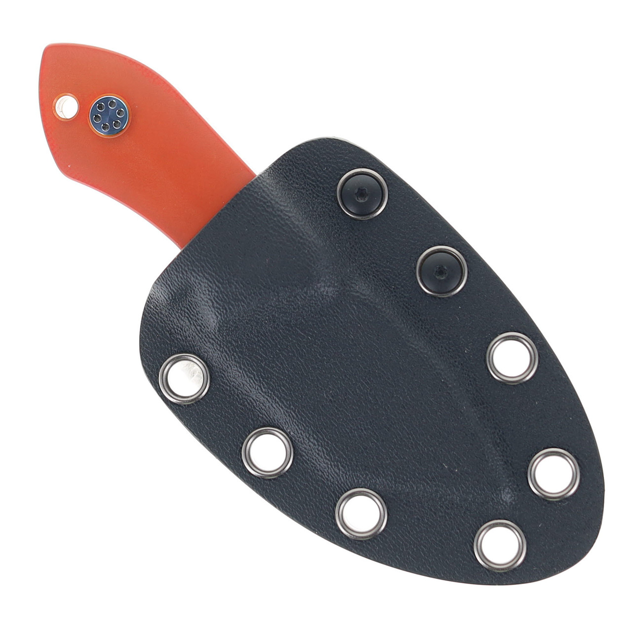 Mecforce Bergman Knives Brew Tool Fixed Blade Knife Ultem w/ Red Liner ...
