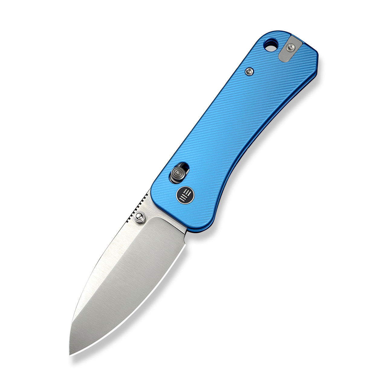 (Pre-Order Ships 10/21) WE Banter 2 Folding Knife Blue Aluminum Handle ...