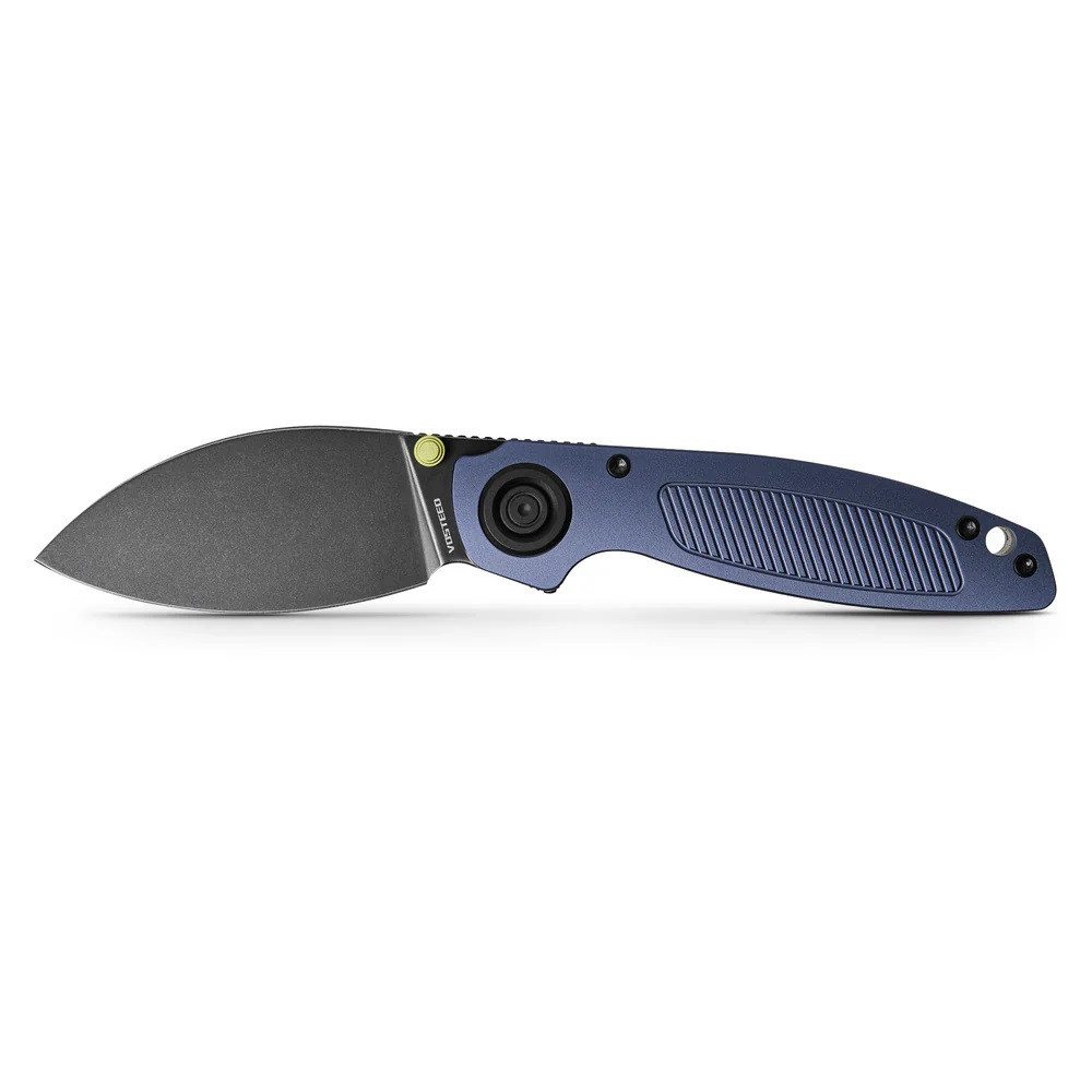 Vosteed Shilin Cutter Folding Knife Purple Aluminum Handle Elmax Plain ...