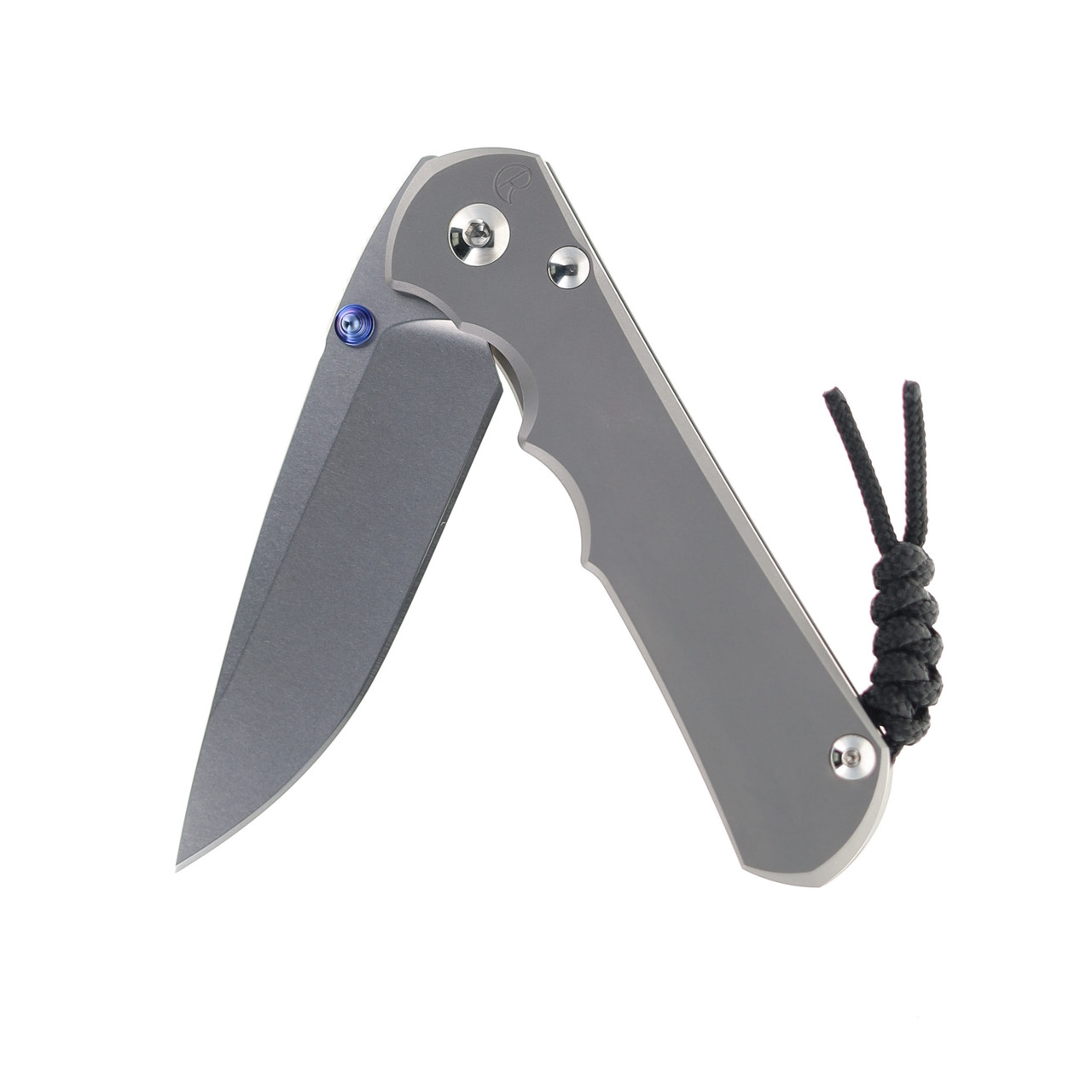 Chris Reeve Large Inkosi Folding Knife Gray Glass Blasted Titanium ...