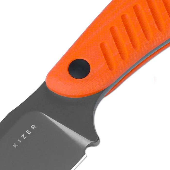 Kizer Hare Folding Knife G10 Handle D2 Plain Edge 1077A1