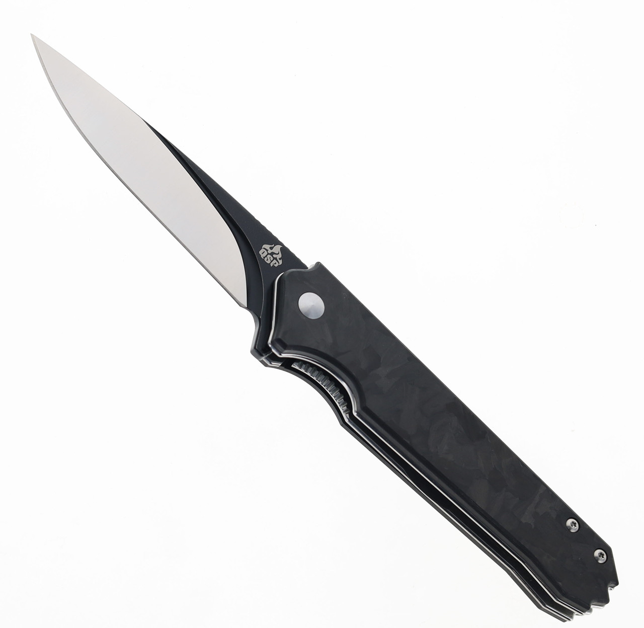 (Mark on Blade) Open Box/Return QSP Mamba Liner Lock Folding Knife ...