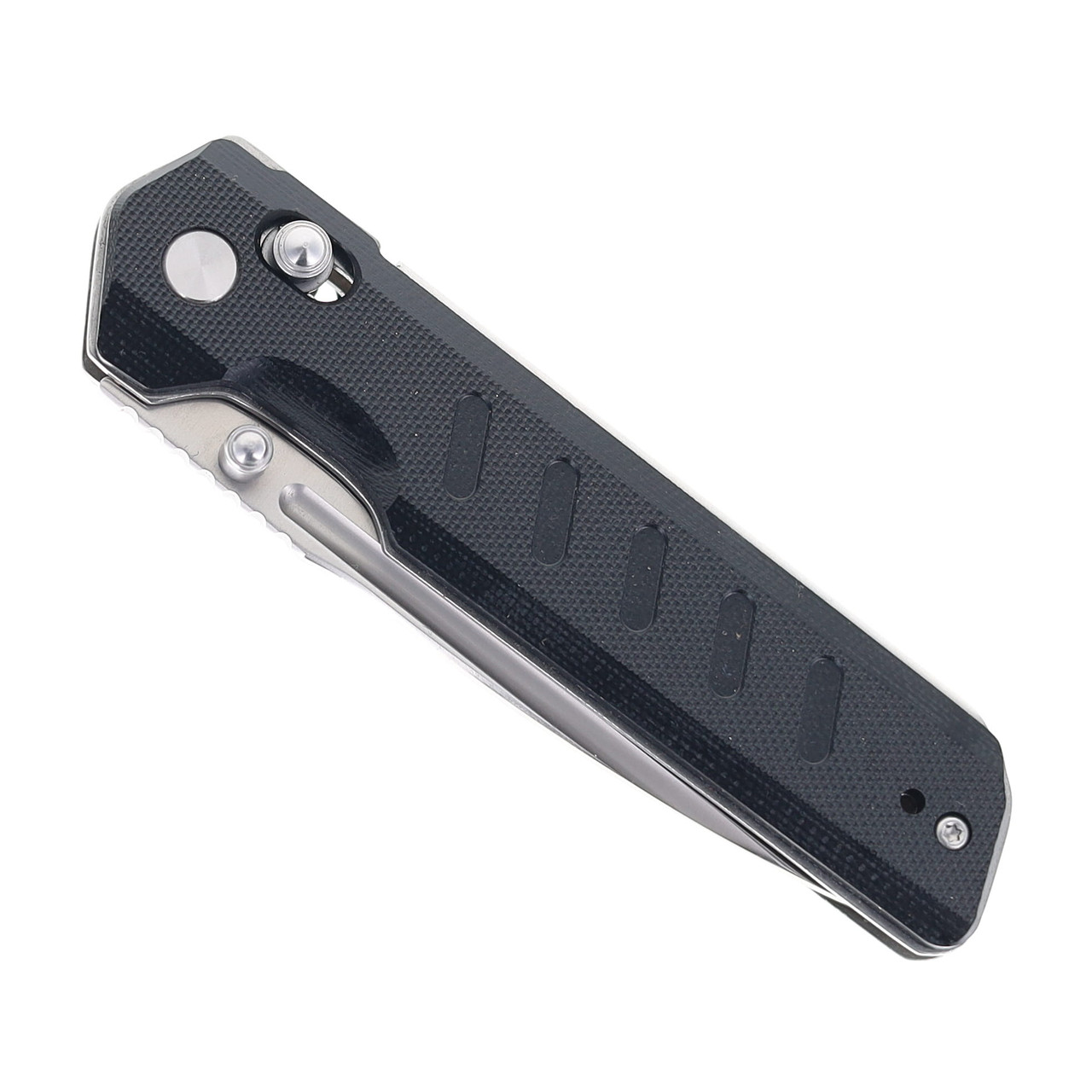 Critical Strike X504 Folding Knife Black G10 Handle VG-10 Plain Edge ...