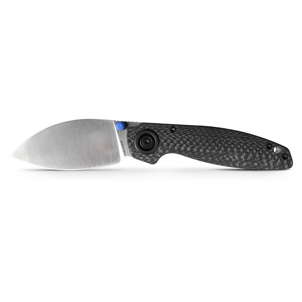 Vosteed Shilin Cutter Folding Knife Carbon Fiber Handle Elmax Plain ...
