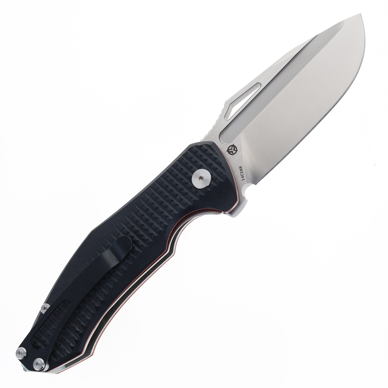 PMP Knives Alpha Smilodon Folding Knife G10 Handle 14c28n Blade Flipper ...