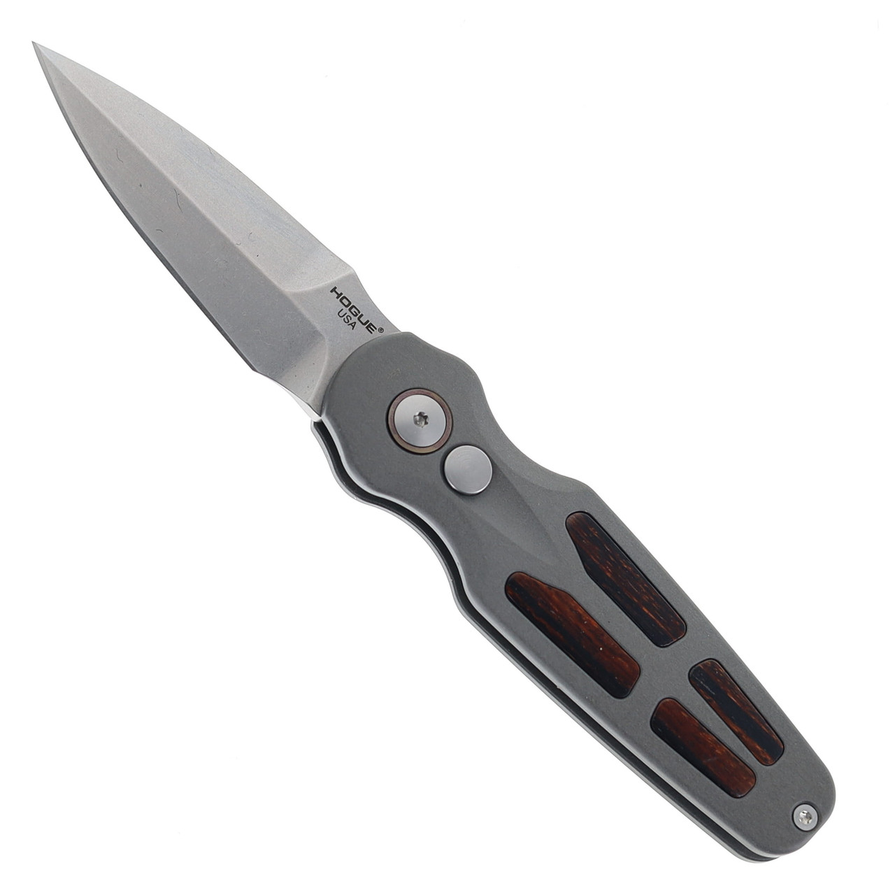 Hogue 64233 Ballista-II Auto Knife Aluminum/Coco Bolo Handle ...