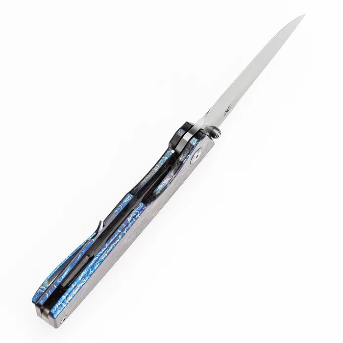 Kansept Chimera Folding Knife Lightning Strike Titanium Handle S35VN ...