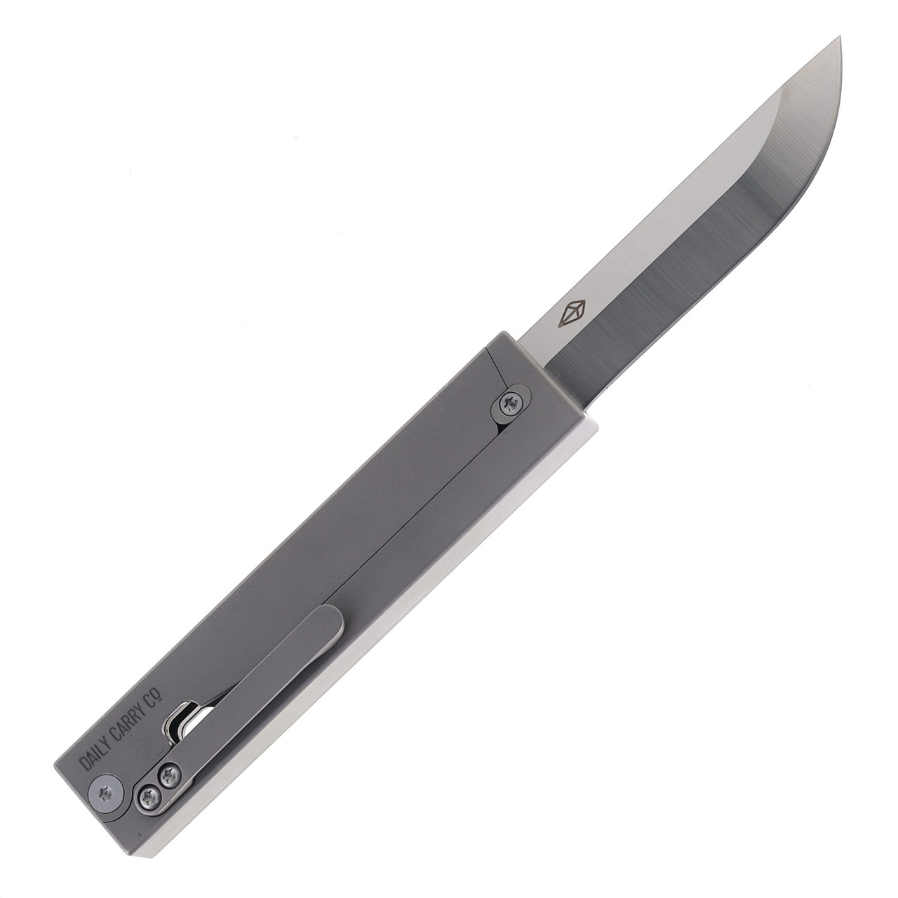 Daily Carry Co Parachute Drop Point M390 Titanium Gravity Knife ...