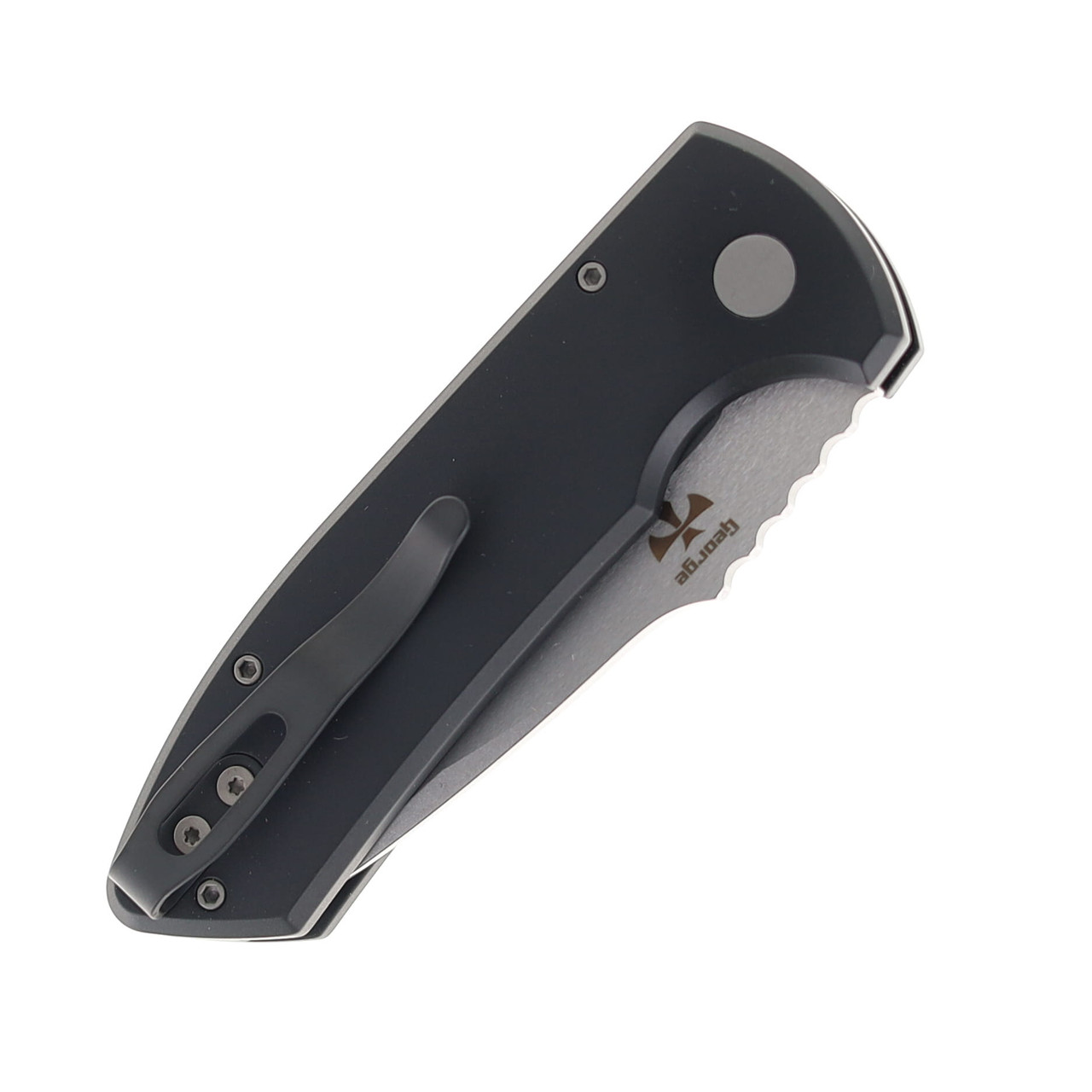 Pro-Tech SBR Automatic Knife Short Bladed Rockeye Black Handle S35V ...