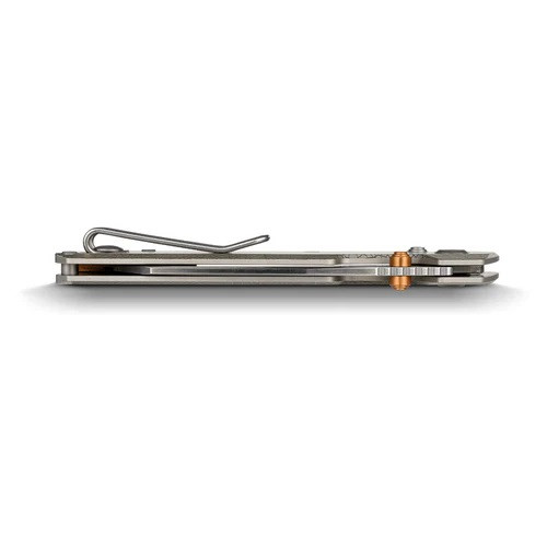 Vosteed Parallel Folding Knife Arctic Crackle Titanium Handle S35VN ...